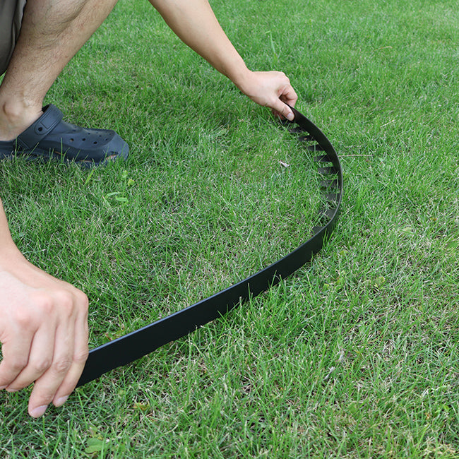 5m-Stainless Steel Garden Edging – Black Finish Landscape Border ...